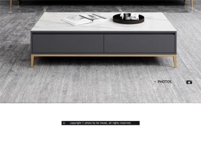 中国 200x40x25cm最小主義のTVの単位のコーヒー テーブル セット 販売のため