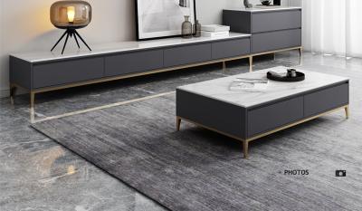 中国 200x40x25cm最小主義のTVの単位のコーヒー テーブル セット 販売のため