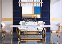 China Restaurant Marble Style Dining Table for sale
