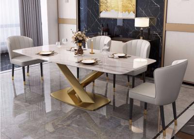 Cina Tabella superiore di marmo della sala da pranzo di 130x80x77cm in vendita