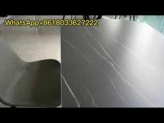 One-Piece Black Extendable Dining Table - Langyihe