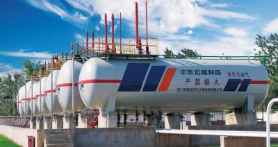 China 10000 l 50000 litres 100 ton lpg propane gas storage tank price for sale