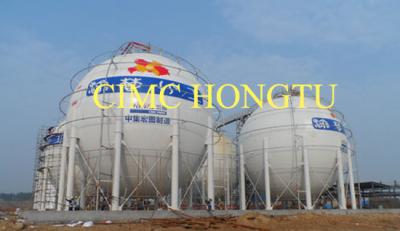 China CIMC 2000m3 1000MT LPG propane plant spherical storage gas tank for sale