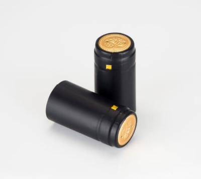 China PVC heat shrink capsules for wine bottles, wine bottle shrink wrap caps and seals for sale