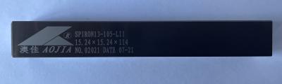 China De semi het Eindigen van het de Snijdersblad van het Carbidemalen Strook Grijze SPIRON 13-105-L/R11 Te koop