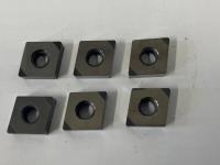China Silver CBN Cutting Inserts Super Hard Cemented Carbide HSS Turning Inserts for sale