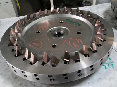 China Replacement Of Gleason Tungsten Carbide Gear Cutter Blade With TiN Coating for sale