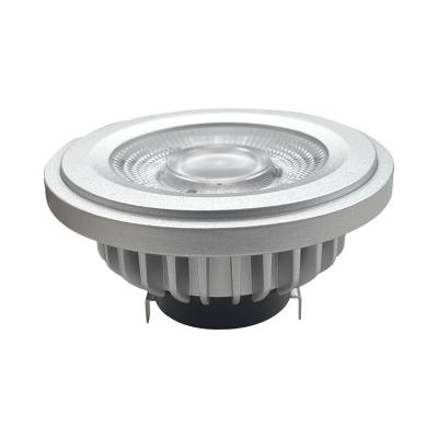 China 4000K 16Watt AR111 LED-lampen G53 Spotlight Fin 15 graden Warm wit Dimmable for sale