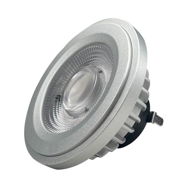Quality 4000K 16Watt AR111 LED Bulbs G53 Spotlight Fin 15 Degree Warm White Dimmable for sale