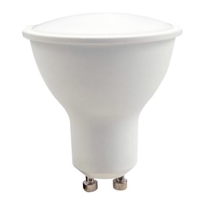 China Material de plástico e alumínio GU10 lâmpada LED com alta CRI 98 Dimmable for sale