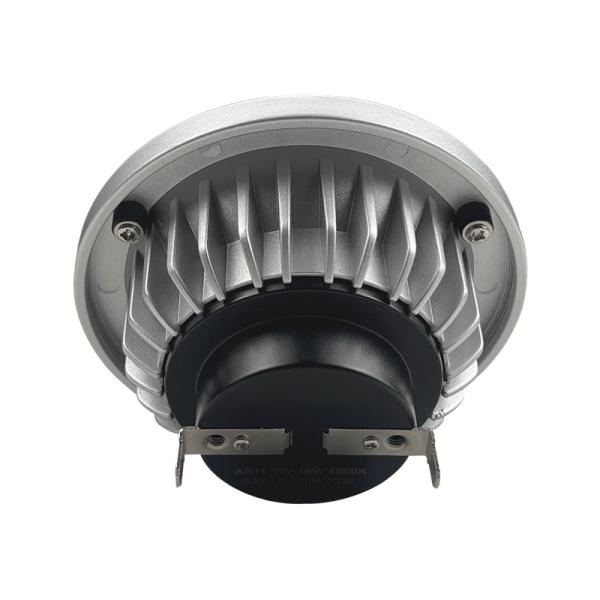 Quality 12V LED AR111 Light Bulbs G53 Fin 4000K 15 Degree Nature White LED Spotlight for sale