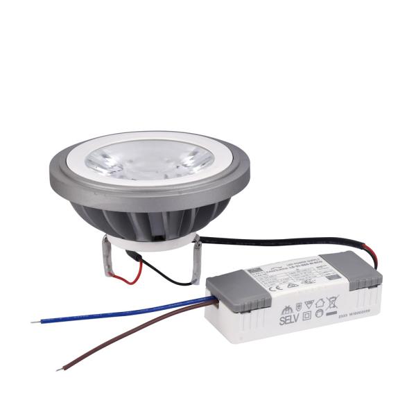 Quality 3000K Warm White LED AR111 Light Bulbs , 12 Degree G53 Dimmable Spotlight Bulbs for sale