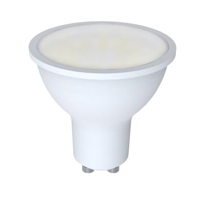 Cina Lampadine LED GU10 luminose e versatili 5W CCT 2700K-6500K-RGB per espositori al dettaglio in vendita