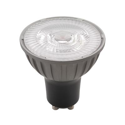 China GU10 LED Spotlight Bulb 3-Step Tunable Color Temperature 1700K-2600K-5000K Wall Switch Dimmable Metal Housing 230V for sale