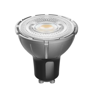 China GU10 LED Spotlight Bulb 7.5W 24° Beam Angle 3-Step Tunable Color Temperature 1700K-2600K-5000K Wall Switch Non-Dimmable for sale