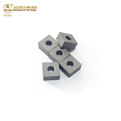 China Hardness 12.7*12.7*6.5mm Chian Saw Machine Tungsten Carbide Insert / Tungsten Carbide Tips For Stone Cutting for sale