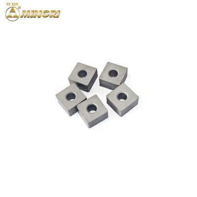 China Hardness 12.7*12.7*6.5mm Chian Saw Machine Tungsten Carbide Insert / Tungsten Carbide Tips For Stone Cutting for sale