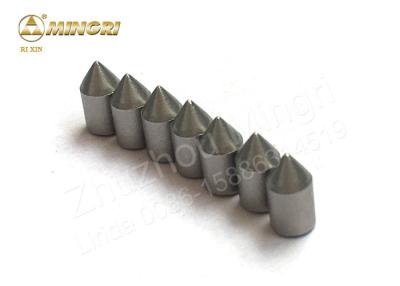 China Mill Hard Metal Cemented Tungsten Carbide Tips Round Litchi Surface Needles Pins for sale