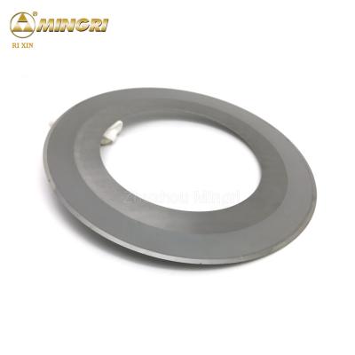 China Long Working Time Carbide Disc Cutter Slitter Blade Corrugated Paper Cutting Razor Knife for sale