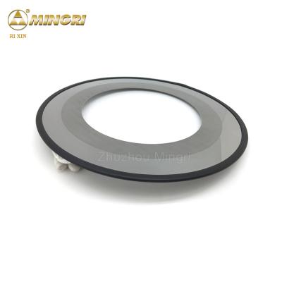 China El cortador del disco del carburo cementado del tungsteno acanaló la cuchilla de cuchillo que rajaba de papel en venta