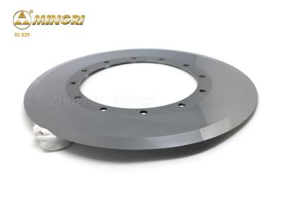 China Dauerhaftes Hartmetall-Scheibenschneider-Slitter-Messer für Asbestzement-Blatt-Ausschnitt zu verkaufen
