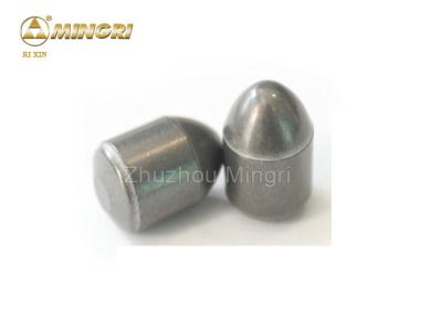 Cina Bottoni sabbiati crudi del carburo di tungsteno di 100% con superficie superiore piana in vendita