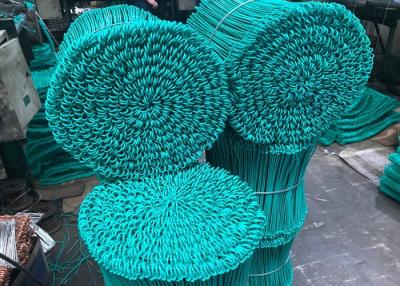 Cina il PVC 2000Pcs ha ricoperto il cavo del legame del ciclo BWG22 di 1.2mm per il giardino in vendita
