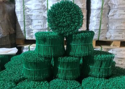 Cina La plastica del giardino ha ricoperto il cavo di imballaggio del metallo del legame di torsione di 4mm in vendita