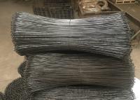 China Galvanised Double Loop Q195 BWG16 Black Binding Wire for sale