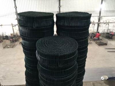 Cina Doppio cavo di grippaggio galvanizzato del nero del ciclo Q195 BWG16 in vendita