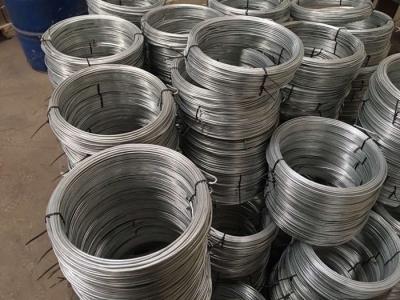 Cina 550mpa di costruzione 4.0mm BWG22 ha galvanizzato il cavo del legame del tondo per cemento armato in vendita
