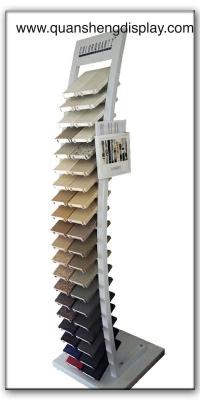 China High Capacity Granite Marble Tile Metal Display Stand, Metal Marble Rack Sta for sale