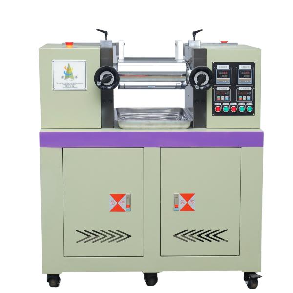 Quality Dual Inverter Rubber Open Type Mixing Mill 6 Inch With Double Rollers for sale