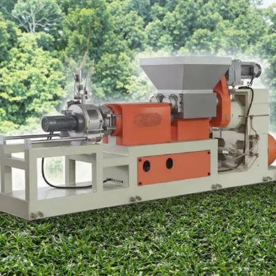 China Double Cone Extrusion Granulator Machine 65 - 100 kg/h Industrial Plastic Granulator for sale