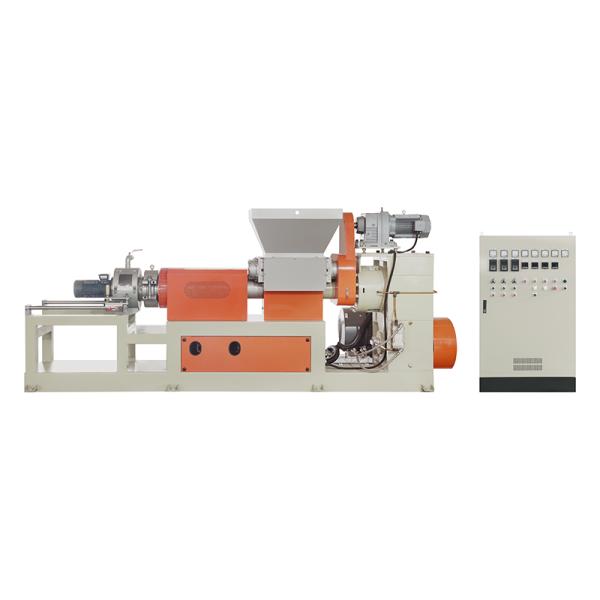 Quality Single Screw Industrial Extrusion Granulator 250 - 400Kg/H Plastic Granulation Unit for sale