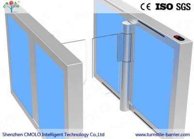 China Waist High Speed Gate Turnstile Systems , Access Turnstile Barrier for sale