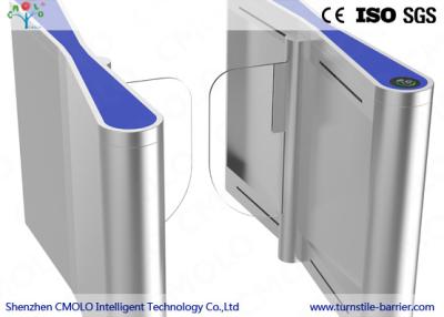 China Optical Glass Lane Entrance Swing Gate Turnstile Security Systems for sale