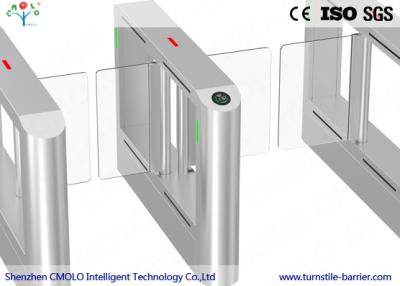 China Pedestrian Entrance Turnstile Gate Security Systems With Fingerprint Recognition for sale