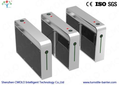 China Intelligent Retractable Flap Barriers / Controlled Access Turnstiles for sale