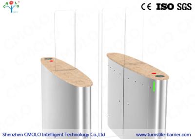 China Full Automatic Glass Swing Optical Turnstile Security Gate for sale