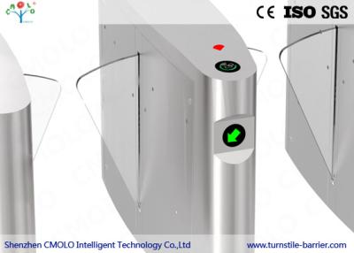 China High Security Flap Barrier Gate Turnstiles / Automatic Systems Turnstiles for sale