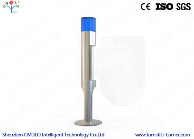 China Half Height Pedestrian Turnstile Gate For Wheelchair / Handcart / Luggage for sale