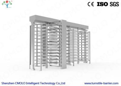 China Security Rotating Smart Full Height Turnstiles Gate With 304 Stainless Steel for sale