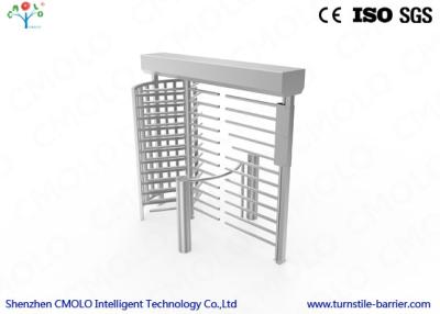 China Manual Train Station Full Height Turnstile 120 Degree Rotating for sale
