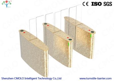 China Stainless Steel Pedestrian Turnstile Gate Entry Systems , Controlled Access Turnstiles for sale