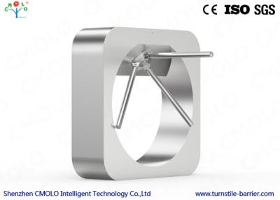 China Commercial Office Tripod Turnstile Gate / Waist Height Turnstiles for sale