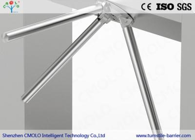 China Stainless Steel Waist Height Turnstile Gate / tripod access system with Encoder for sale