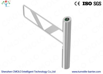 China Supermarket Waist Height Turnstile Security Systems , Controlled Access Turnstiles for sale