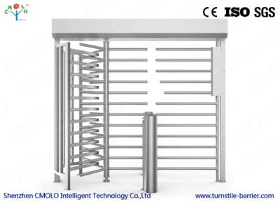 China Pedestrian Turnstiles Full Height Gates Stainless Steel Entrance for sale