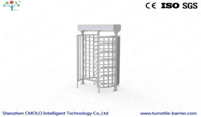 China Card Reader 360-degree Rotating Full height Turnstiles Security Systems for sale